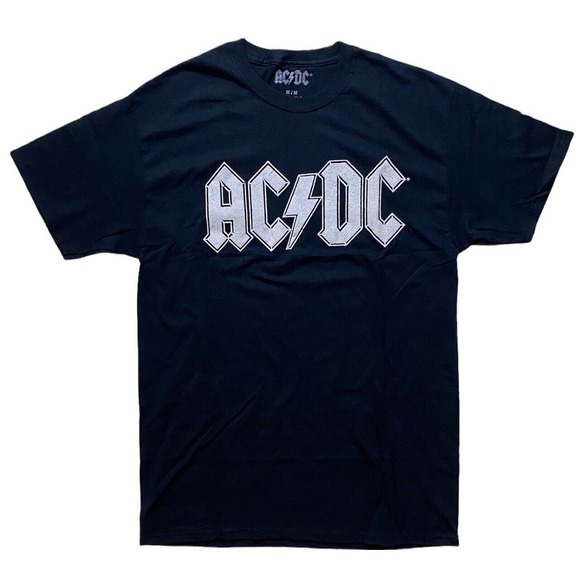 AC/DC | Shirts | Acdc Mens Officially Licensed Distressed Logo Heavy ...